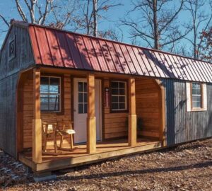 Family find old abandoned shed on their new property and turn it into ...