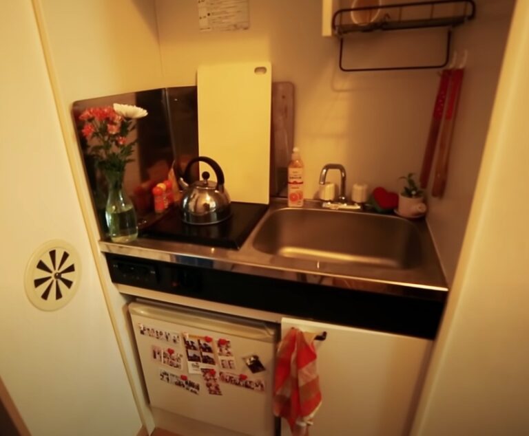 Woman shows how she lives in insanely small 8m2 Tokyo apartment and ...