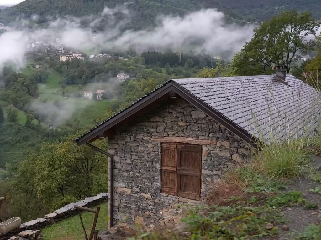 Family buys abandoned stone house in the Italian Alps and shares ...