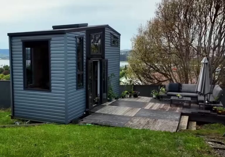 This man’s unique tiny house is unlike anything we’ve seen before