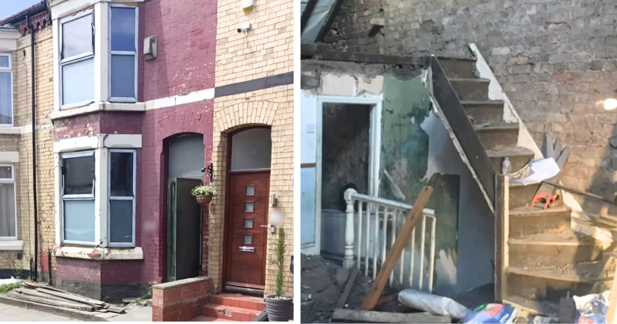 Determined woman buys ‘falling-down’ house for $1 and turns it into ...