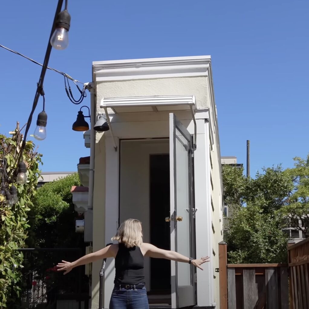Take a look inside this “pie shaped home” built nearly 100 years ago ...
