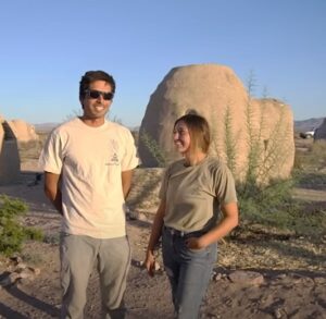 Couple give a tour of their ‘incredible’ sustainable desert domes and show how they work