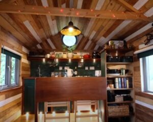 Young man gives tour of ‘ingenious’ tiny home he built for just $6,000