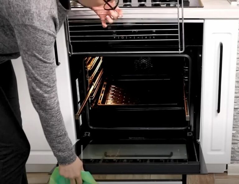 Make oven rack cleaning a breeze using just a plastic bag