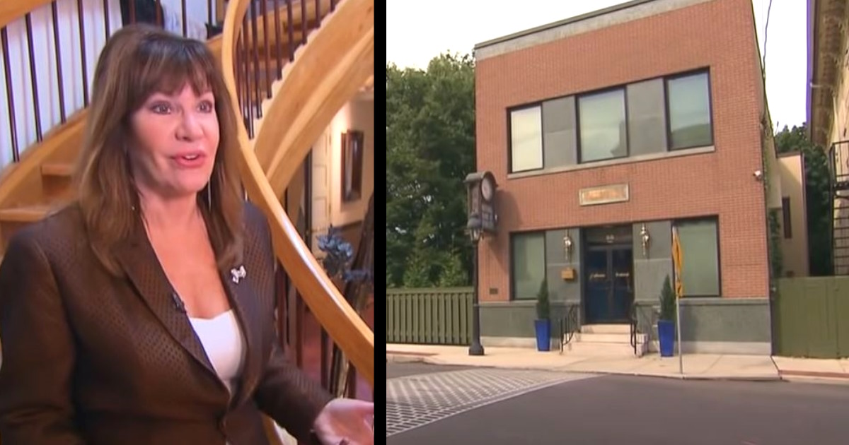 Woman turns 5,200 sq ft bank into a luxurious home that’s like no other