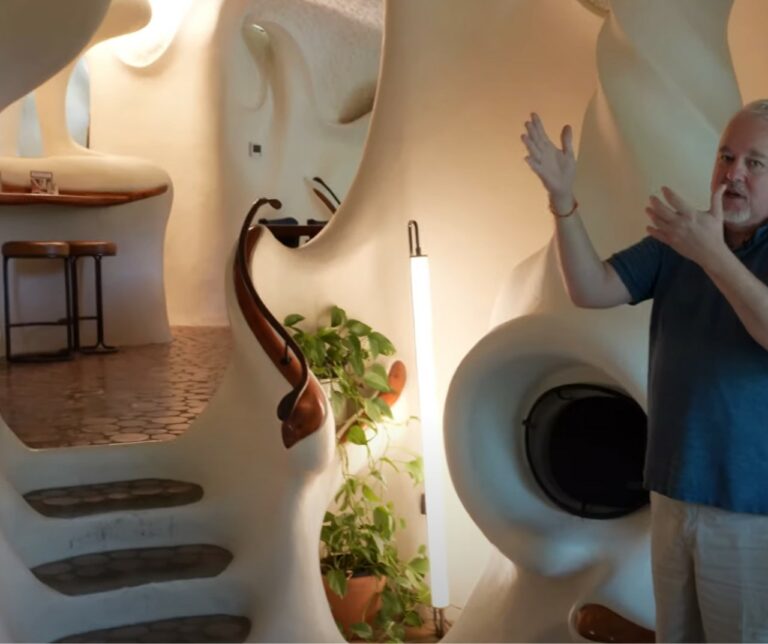 Young architect lets nature be his guide while building flower and ...