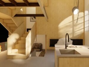 Woman turns run-down old chapel into spectacular 3-bedroom home