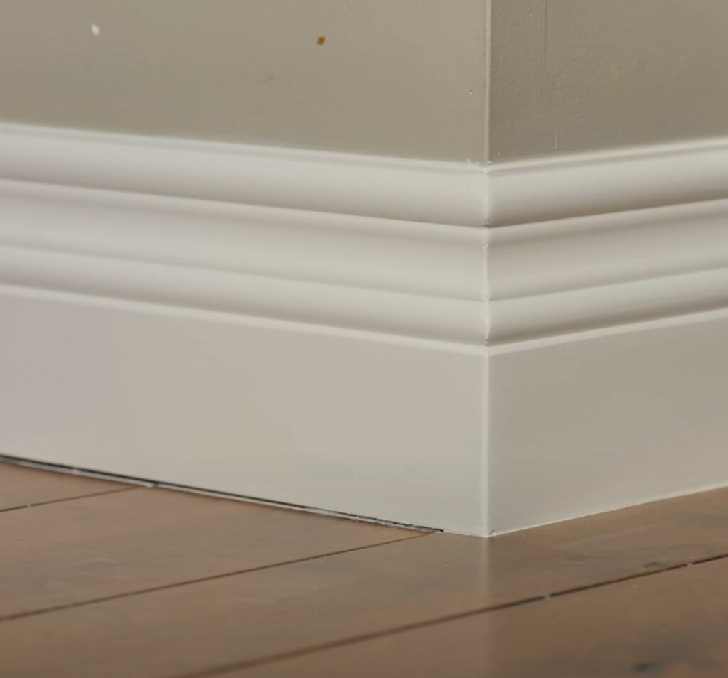 “Funny Carpenter” shows how quick unsightly chips in baseboards can be ...