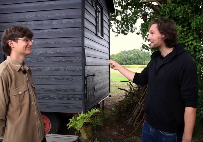 College student builds incredible tiny home by hand for just $7K