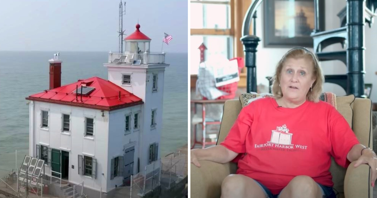 Lady pays $71K for deserted lighthouse and turns it into cozy, one-of-a ...