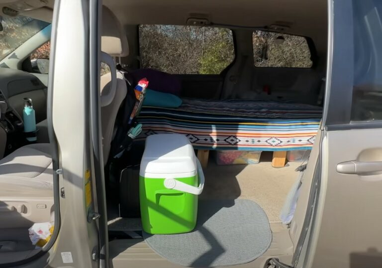 Discover how this woman transformed her minivan into the ultimate tiny home