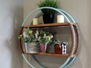 Homeowner lays out 6 hula hoops and glues them end to end for magazine ...