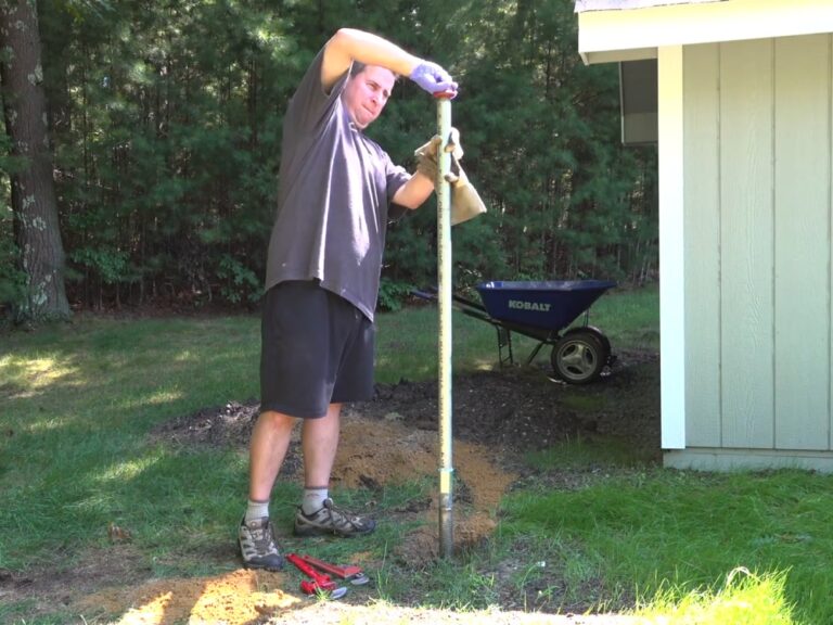 Man uses sledge hammer to show others how to get their own water with a ...